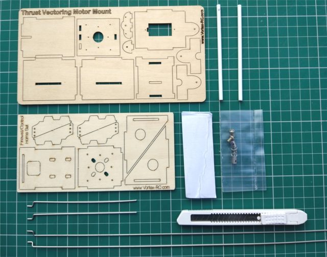 Viggen - Laser Cut Paper Laminated Foam board RC Plane kit - Vortex-RC