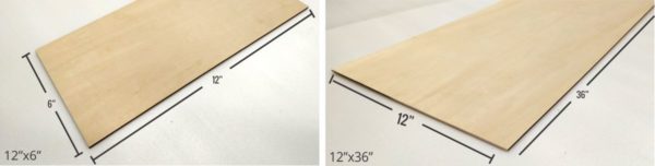 4mm Aeroply Light Plywood Sheets for RC Planes - Vortex-RC