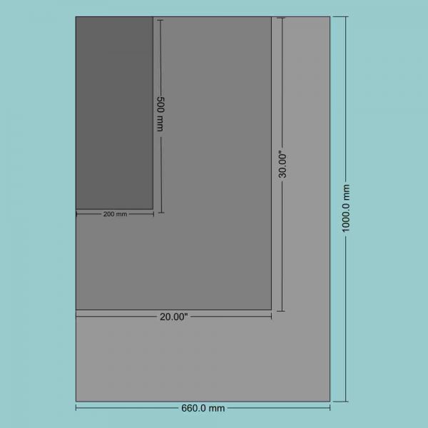 3MM Depron 10 Sheets Pack 1000x650mm - Vortex-RC