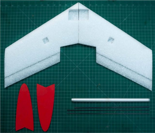Micro Bee (600MM) FPV Flying Wing - TuffBirds - Super Tough Wings ...