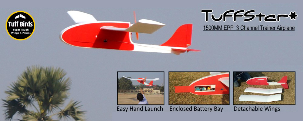 Vortex-RC - Made in India Radio Control RC Plane kits and accessories.