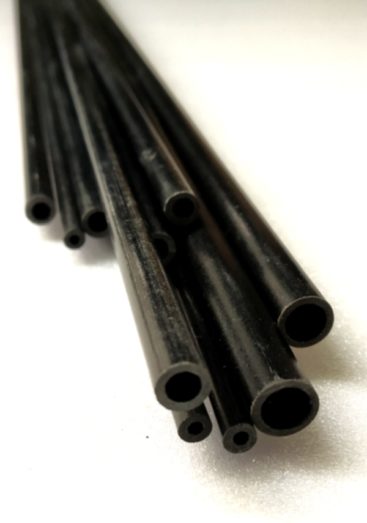 6x1000mm CF Rod (2 Pcs) Carbon Fiber / Fibre Rods - Vortex-RC