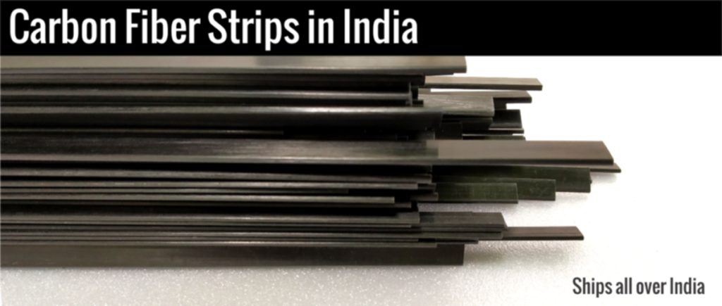 5x0.5x1000mm CF Strip (2Pcs) Carbon Fiber / Fibre Flat Strip - Vortex-RC