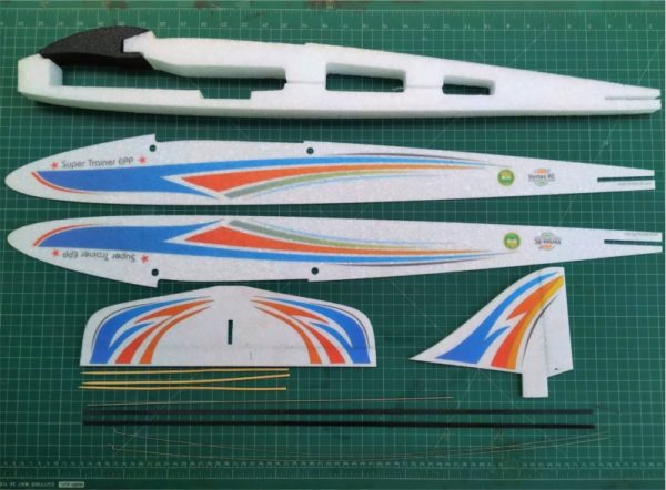 Super Trainer EPP, Full Epp, Lightweight, Beginners RC Plane Kit