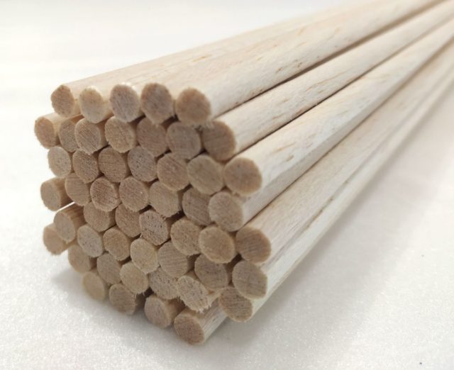 Balsa Wood Dowel - 5MM & 8MM (Round Lightweight) - Vortex-RC