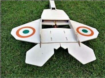 F-22 Raptor Laser Cut Foamboard Speed Build RC Plane kit - Vortex-RC