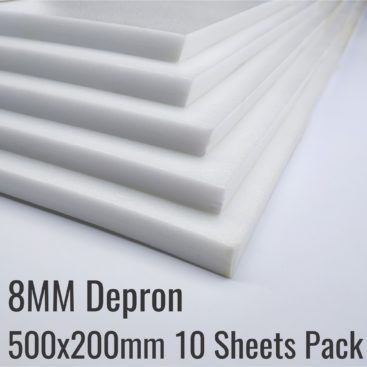 8MM Depron 500x200mm 10 Sheets Pack - Vortex-RC