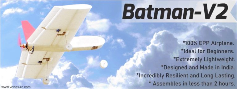Vortex-RC - Made in India Radio Control RC Plane kits and accessories.