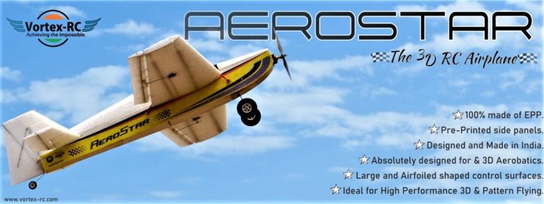 Vortex-RC - Made in India Radio Control RC Plane kits and accessories.