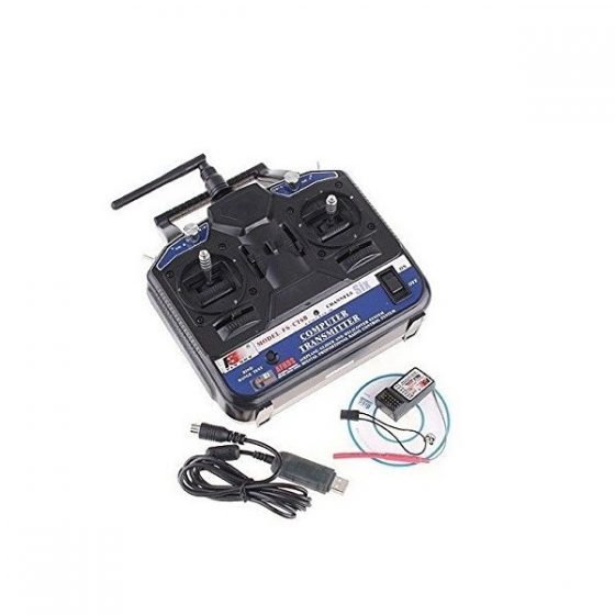 FlySky CT6B 2.4Ghz 6CH Transmitter with FS-R6B Receiver - Vortex-RC