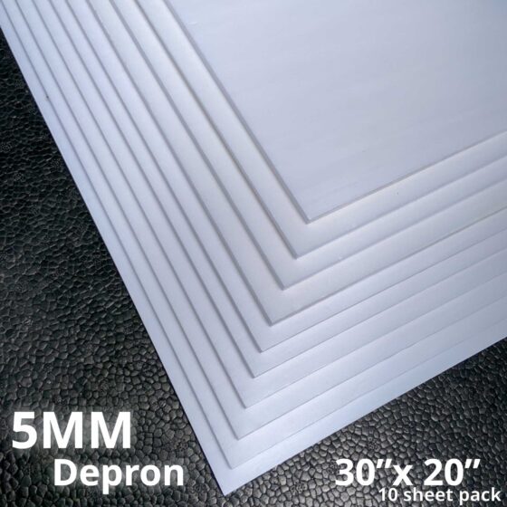 5MM Premium Depron 30"x20" 10 Sheet Pack - Vortex-RC