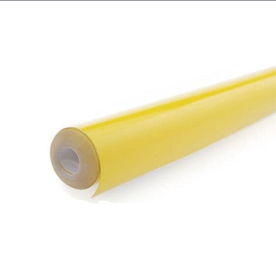 2m x 60cm Medium Yellow High Quality Covering Film - Vortex-RC